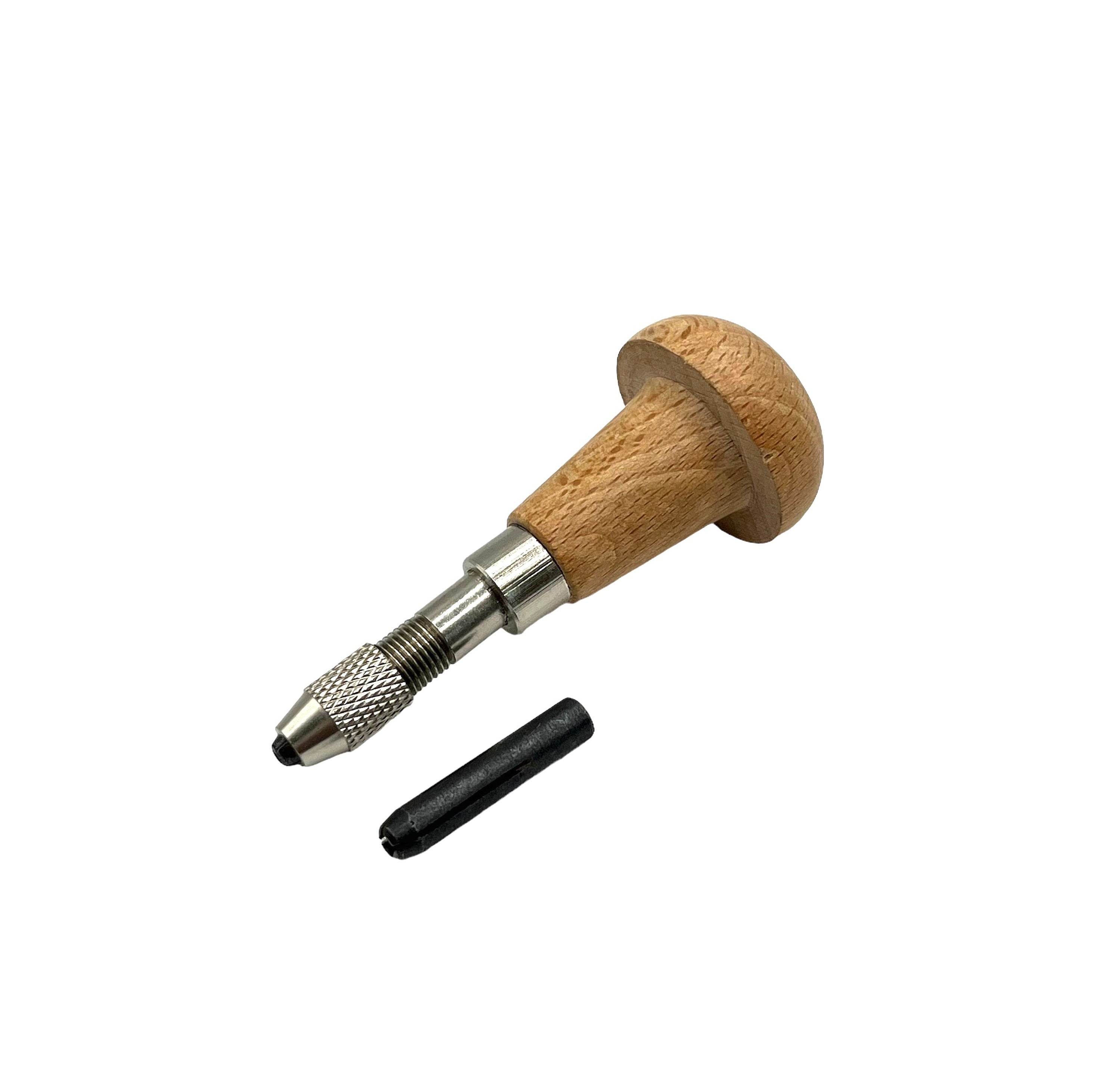 Multi Utility Handle – Wooden – 0–3mm Collet – Punch and Pickle